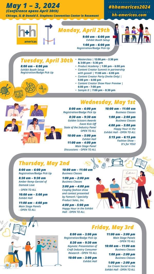 2024 Event Schedule H h Americas 2024 Event Schedule H h Americas